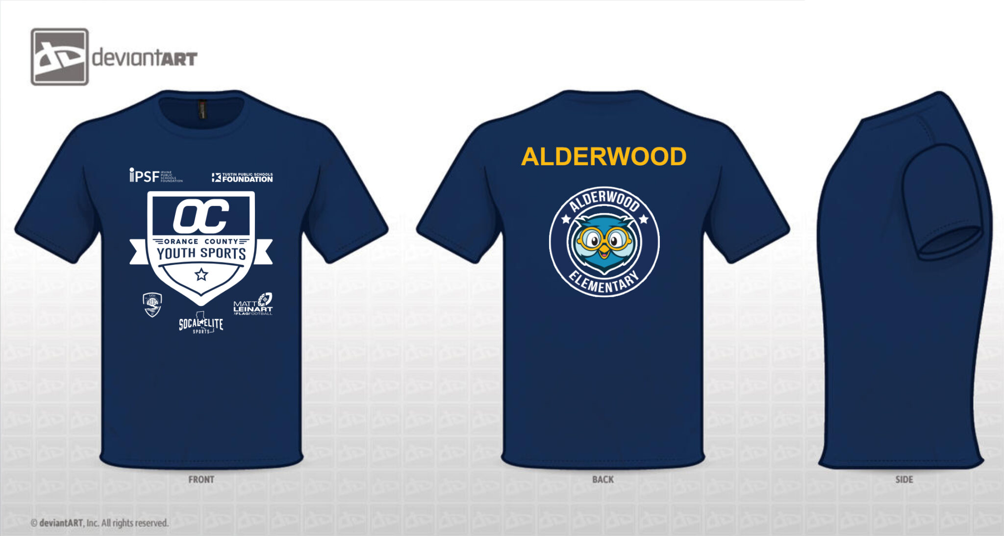 Custom Tournament of Champions Shirts - OC Youth Sports